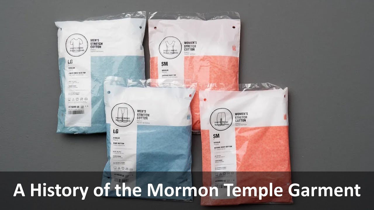 A History of the Mormon Temple Garment - YouTube