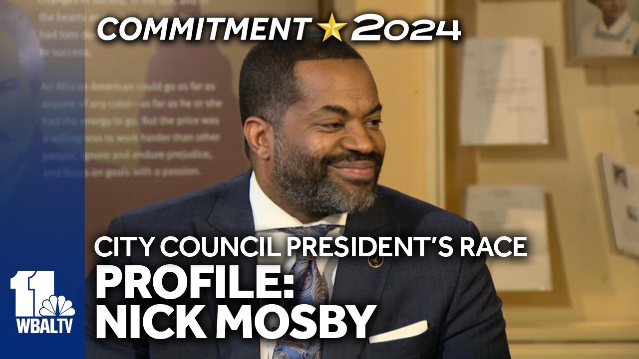 Baltimore City Council president candidate profile: Nick Mosby - YouTube