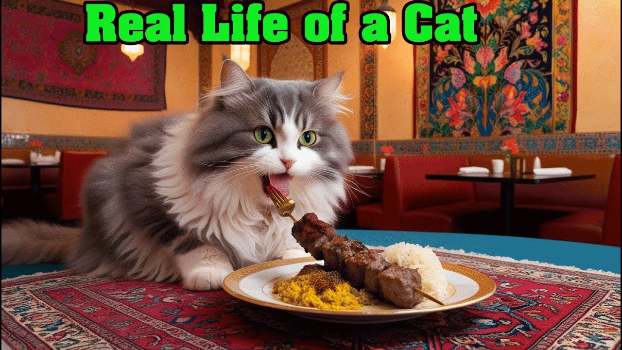 REAL LIFE OF A CAT - YouTube