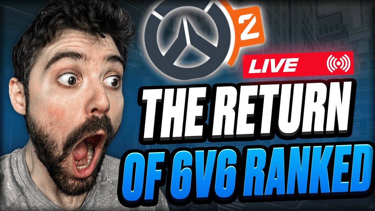 OVERWATCH 6V6 COMP TOP 500 PUSH! FREJA TODAY LFG! - YouTube