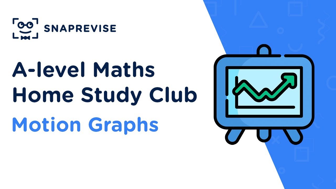 Home Study Club: A-level Maths - Motion Graphs - YouTube