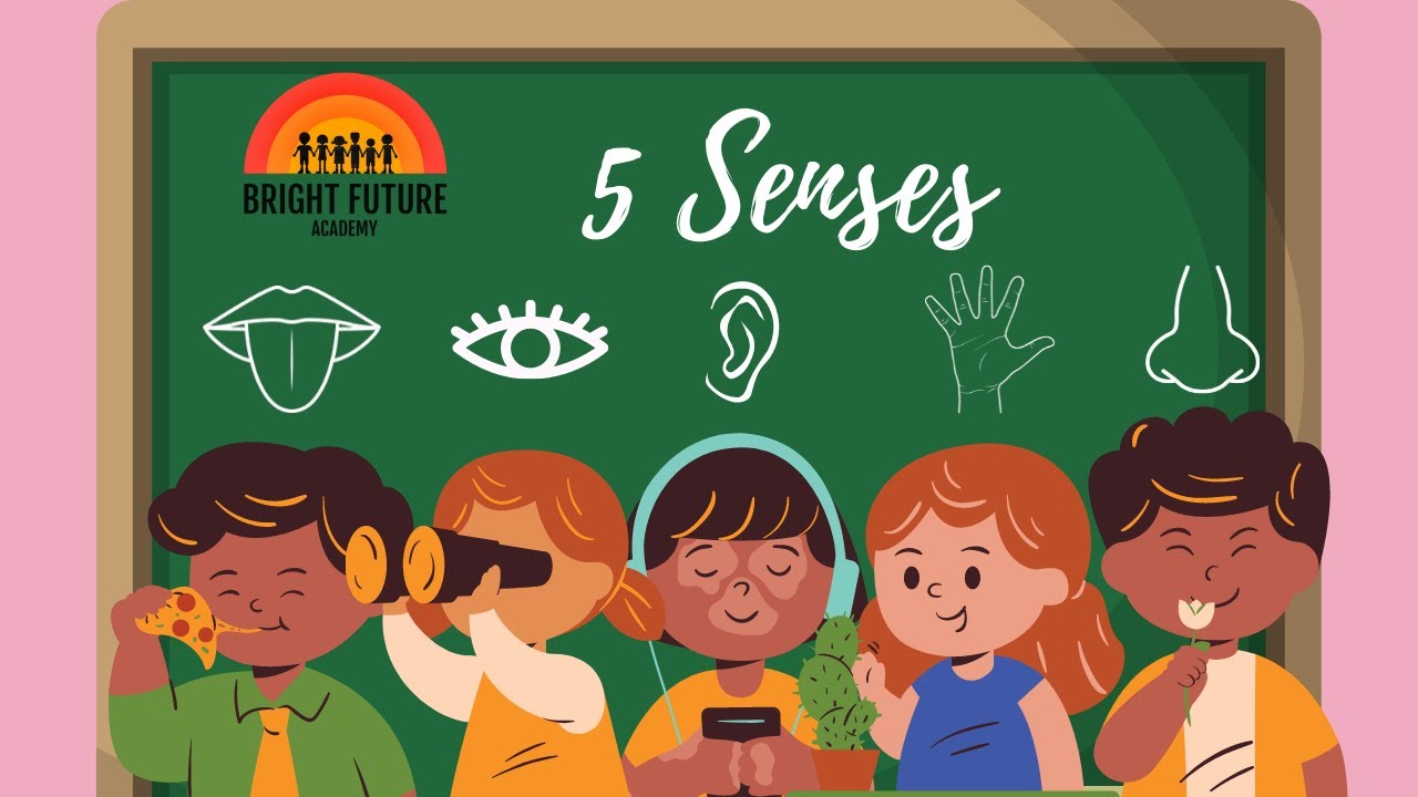 5 Senses - English Song for Kids - Educational Video/ Os 5 sentidos ...