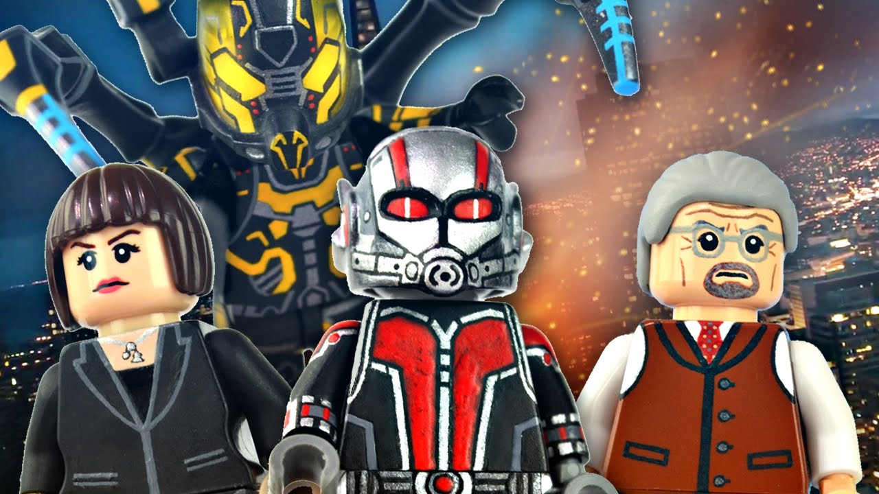 LEGO Marvel : Ant-Man Minifigures - Showcase - YouTube