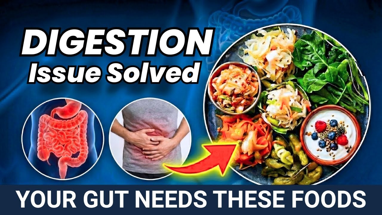 Fix Your Gut Naturally | Foods That Repair Your Digestive System - YouTube