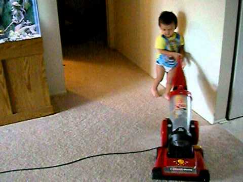 Baby Vacuuming - YouTube