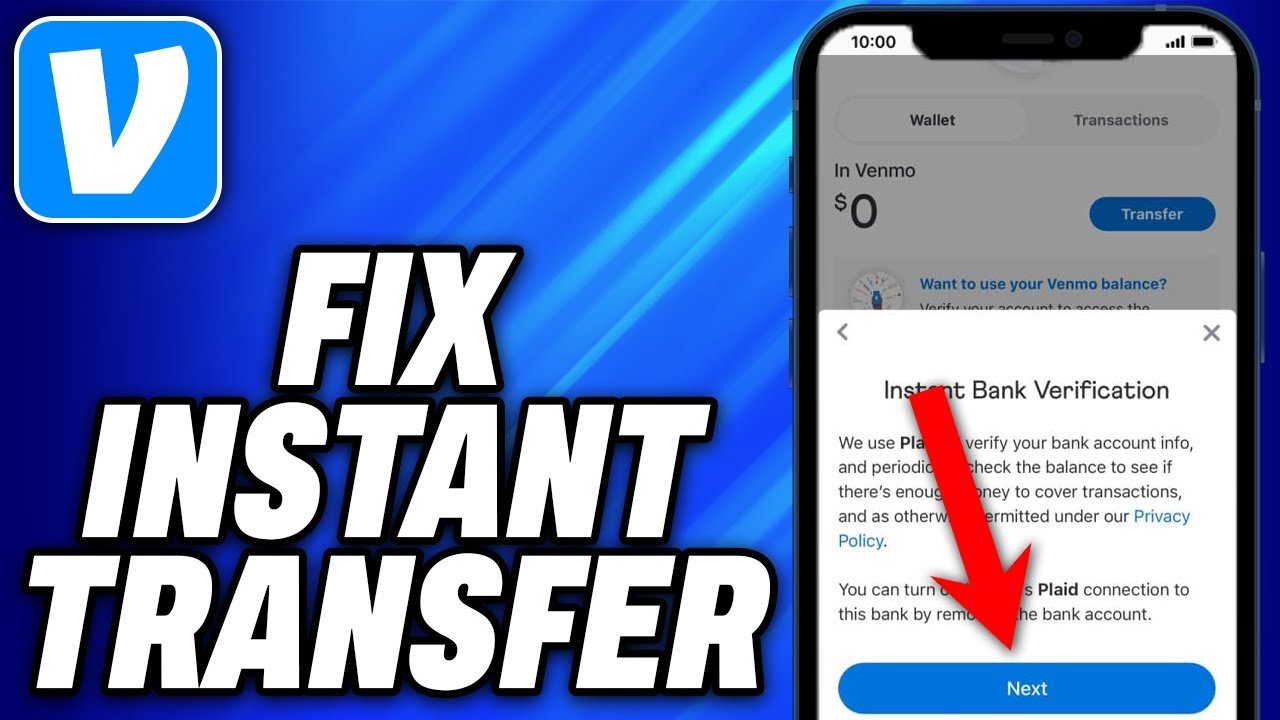 How To Fix Venmo Instant Transfer (2025) - Easy Fix - YouTube