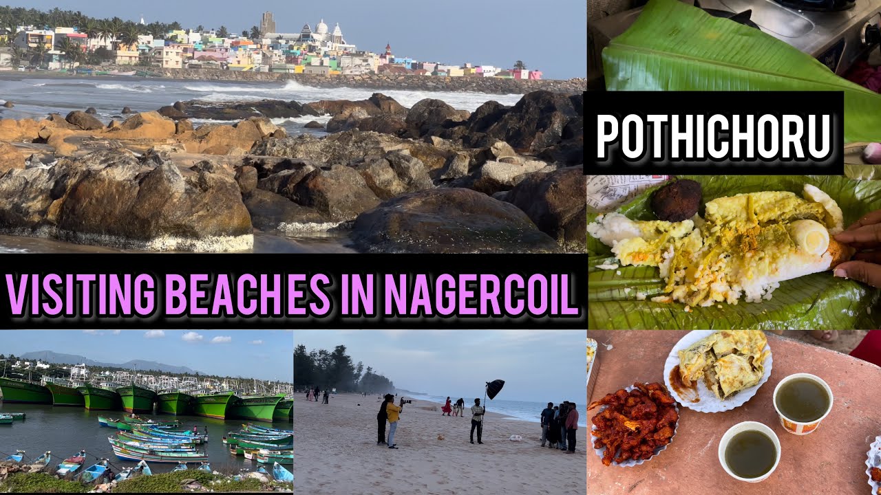 COLACHEL FISHING | LEMBUR BEACH | POTHICHORU MAKING | #nagercoil # ...