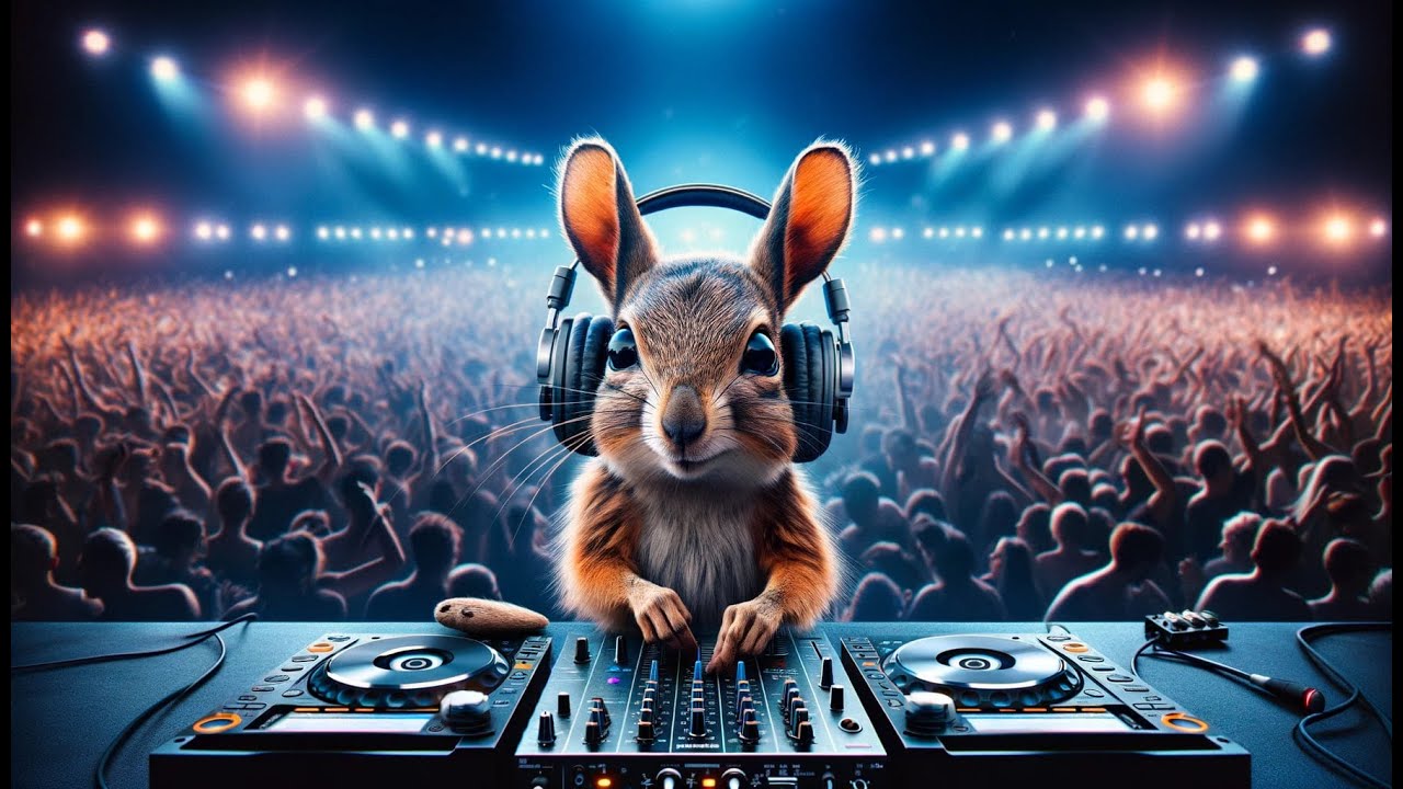 Ritmos Salvajes: Ardilla DJ en la Pista Electrónica 🌟🔊 - YouTube