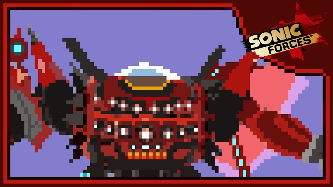 Battle with Egg Dragoon Mk. II (8-BIT) - Sonic Forces - YouTube