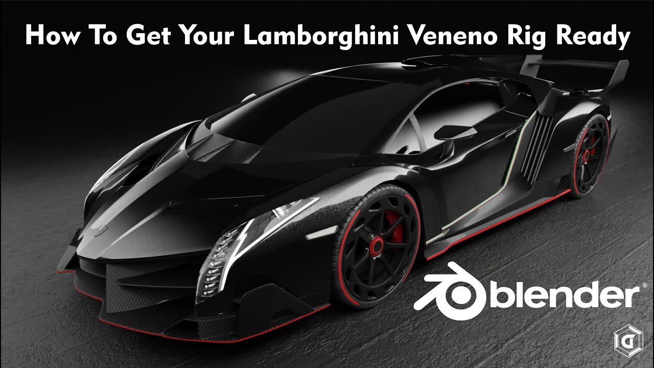 How To Set Up A Car Model In Blender For Rigging And Animation - YouTube