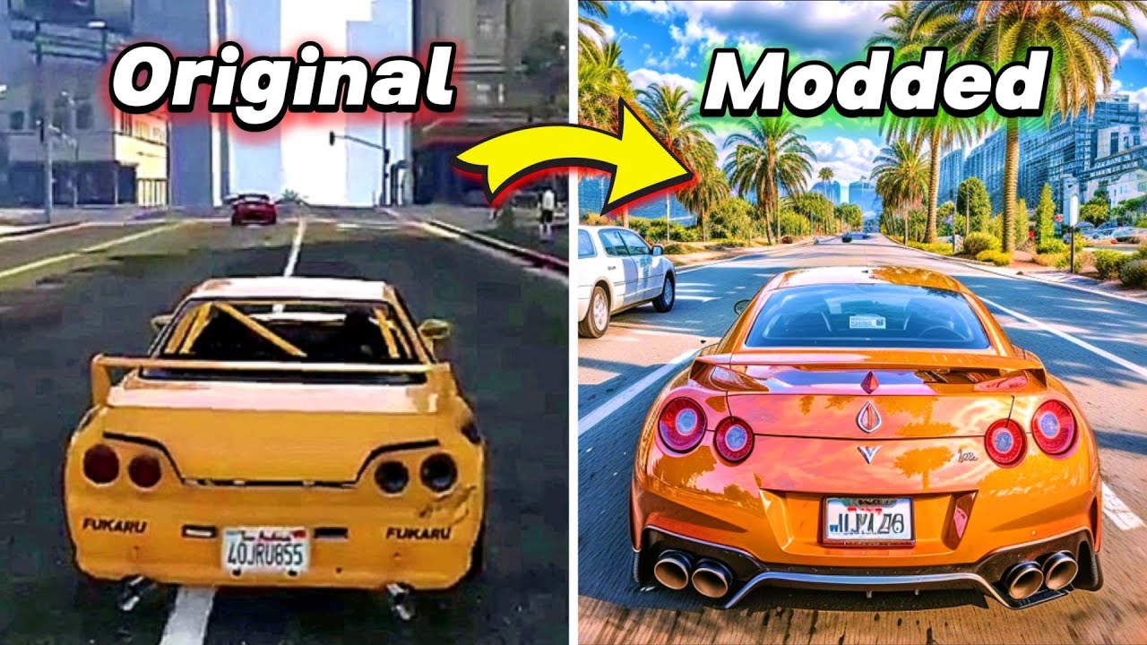 I Tried The MOST REALISTIC Driving Mod In GTA 5 - YouTube