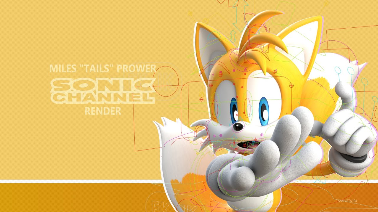 Sonic Channel Tails render| |Blender Speed Render| |Time Lapse| - YouTube