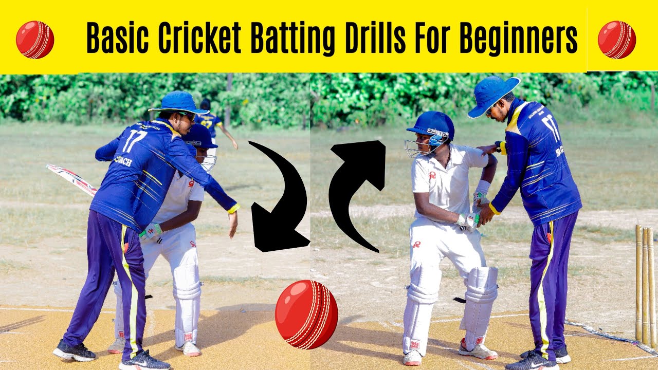 Front Foot Defence | Basic Batting Points For The Junior Cricketers # ...