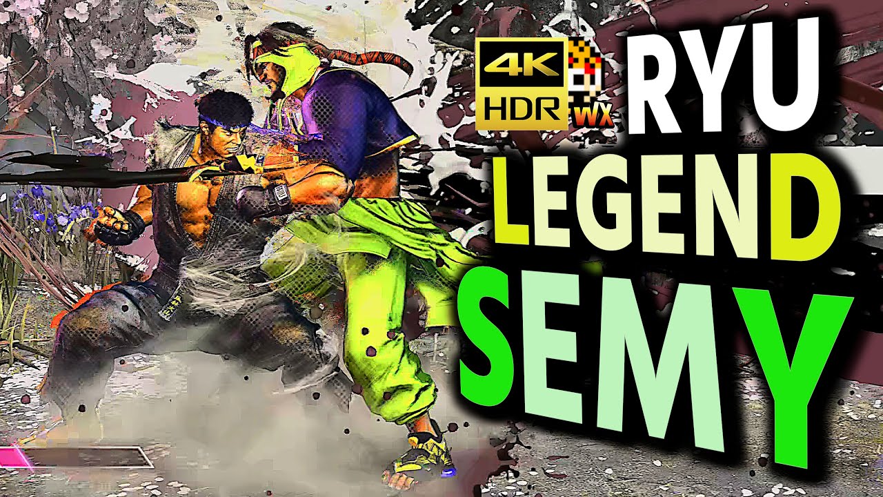 SF6: Semy Ryu Legend VS Luke | sf6 4K Street Fighter 6 - YouTube
