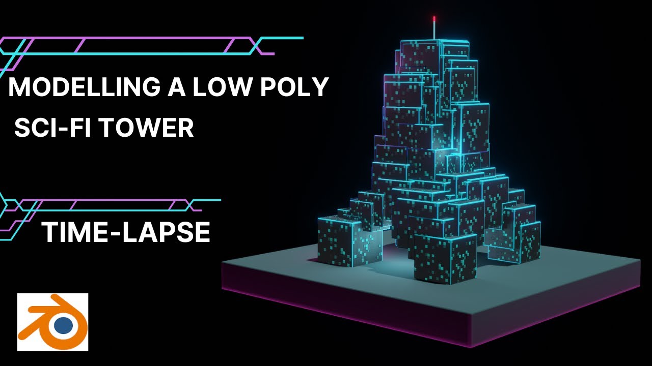 Time lapse low poly art in #blender .With project file. - YouTube