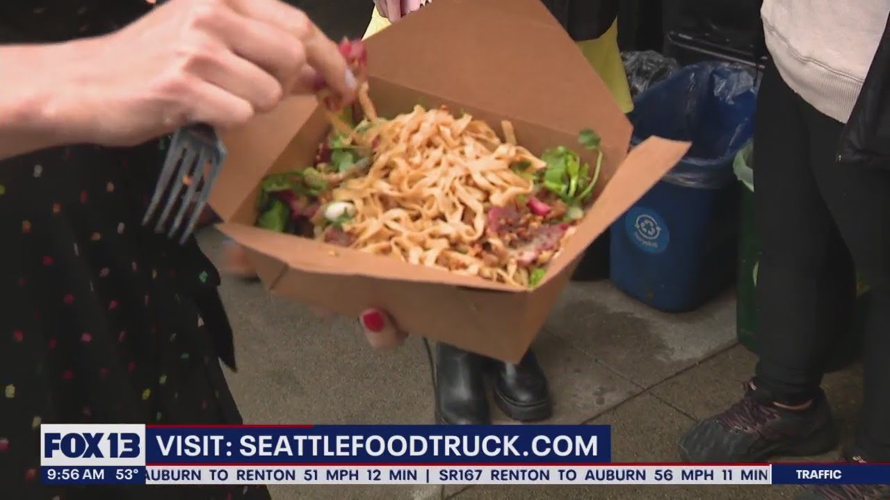 Food Truck Friday: Kaosamai Thai | Good Day Seattle - YouTube