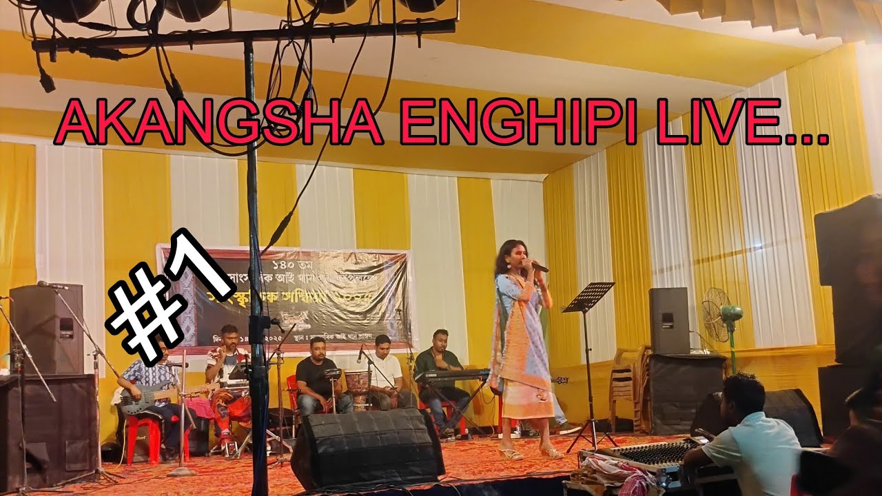 Bong Oi Mir Rangno | #akangshaenghipi Live | Guwahati | - YouTube