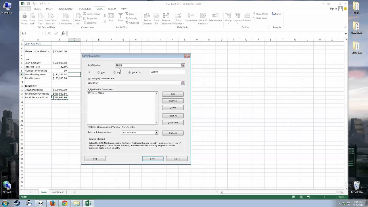 Excel 2013 - Level 2 - Chapter 4 - Dev EX04 D02 - YouTube