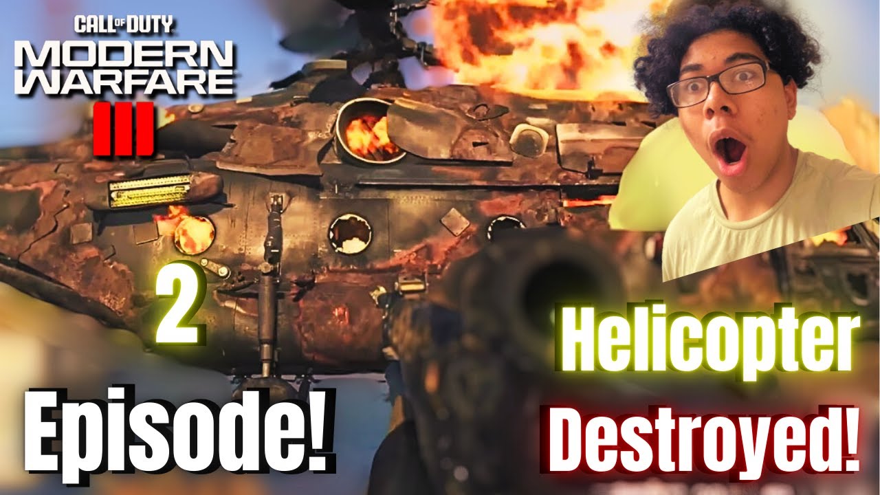 Epic Helicopter Explosion: Call Of Duty: Modern Warfare 3 - Reactor ...