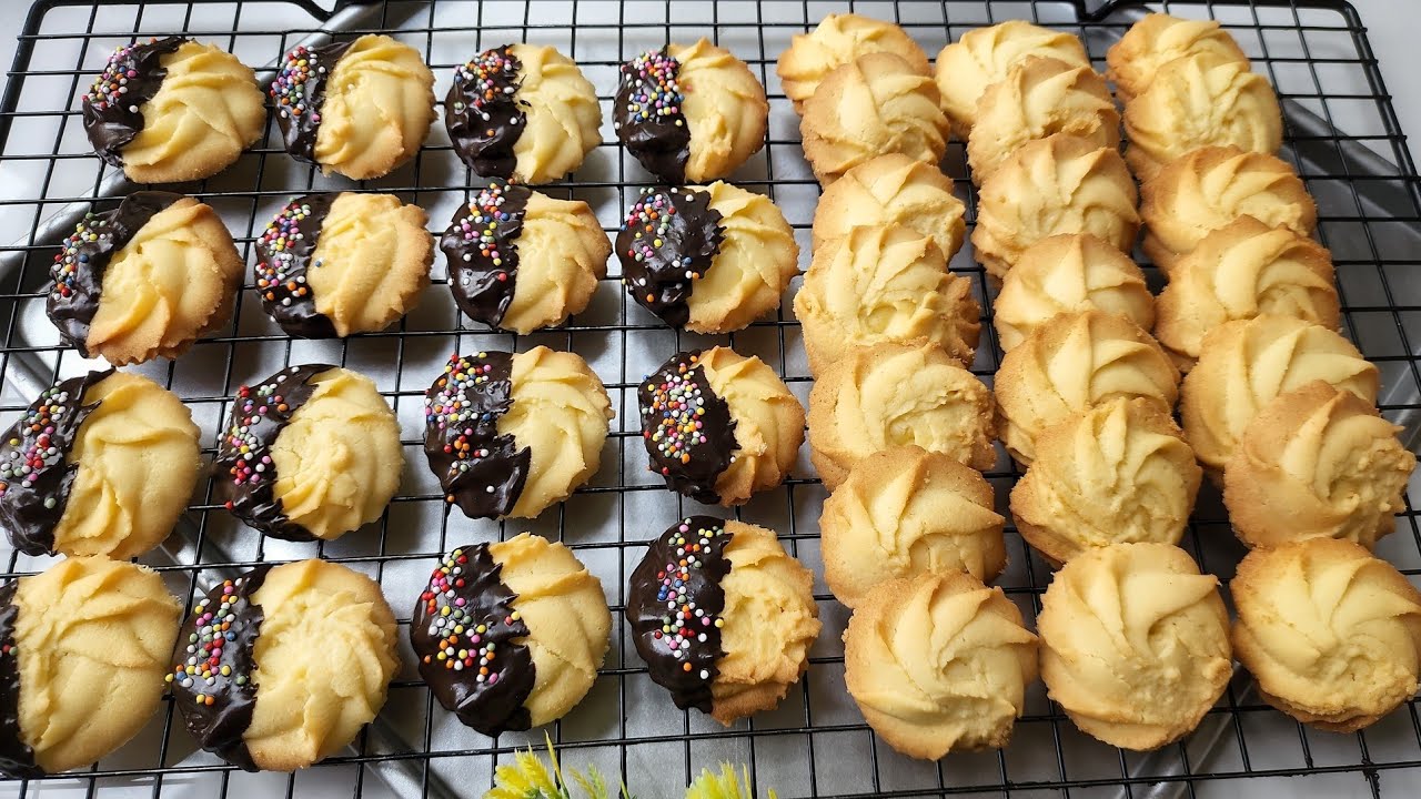 Resep Danish BUTTER COOKIES Lumer DiMulut - YouTube
