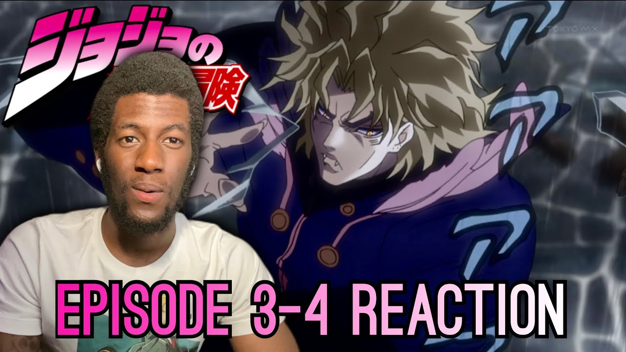 Dio is a vampire now?? | JoJo’s Bizarre Adventure Ep 3-4 Reaction - YouTube