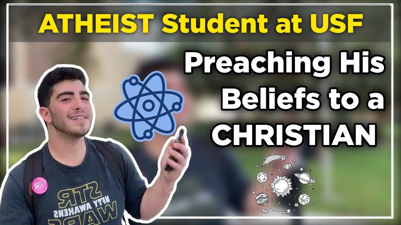 Atheist student at USF preaching his beliefs to a Christian - The Light ...