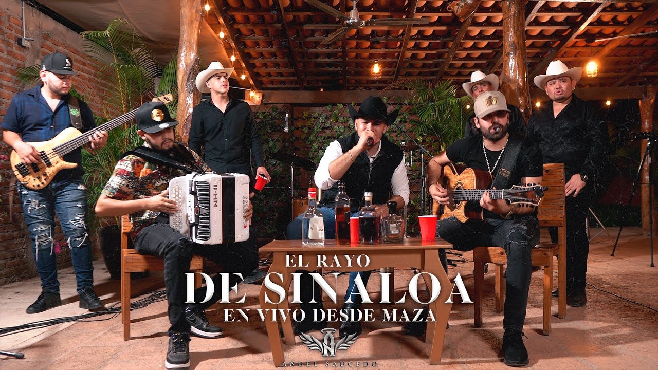 ANGEL SAUCEDO FT LA REVO - EL RAYO DE SINALOA - (EN VIVO DESDE MAZA ...