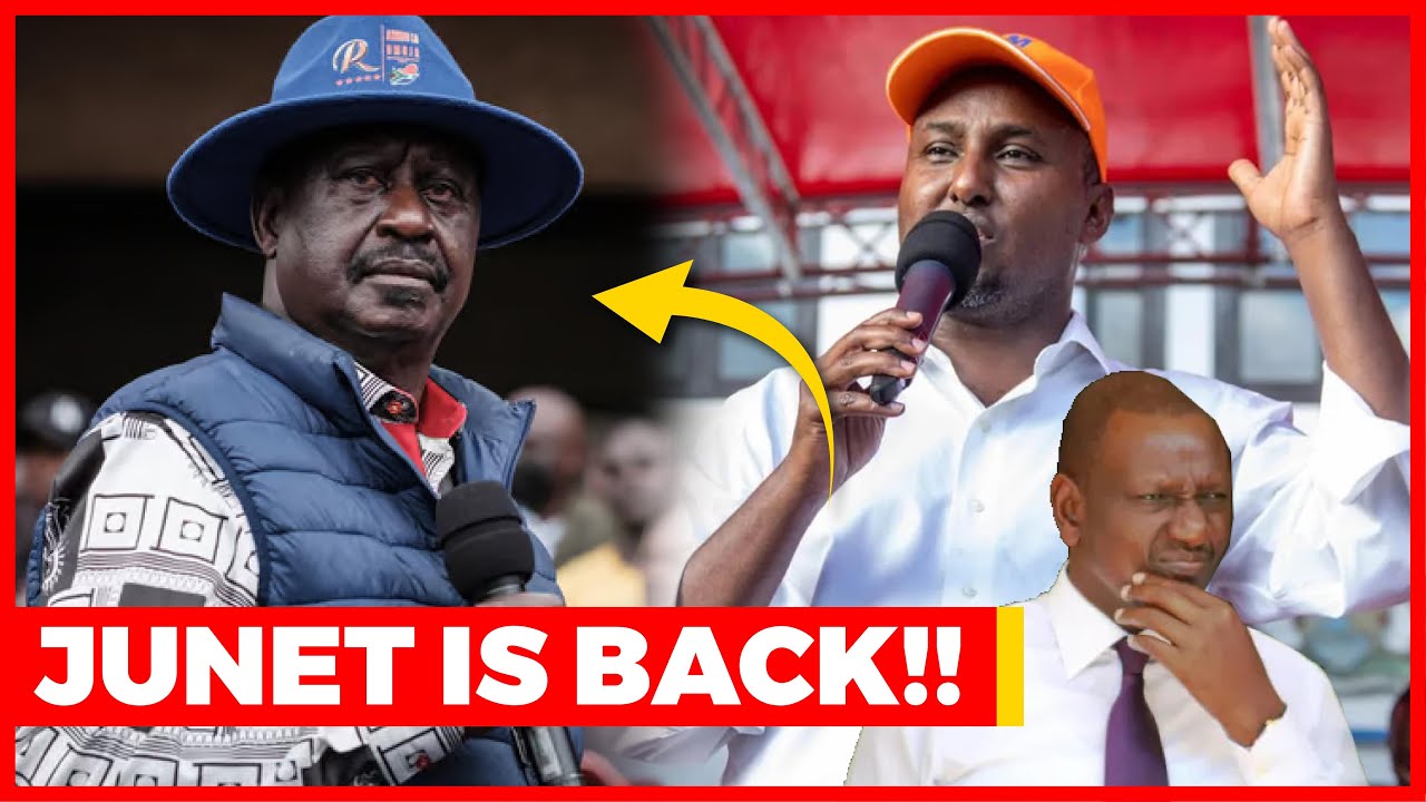 BABA AM SORRY! MOHAMED JUNET MAKES A GRAND COMEBACK TO SEND RUTO HOME ...