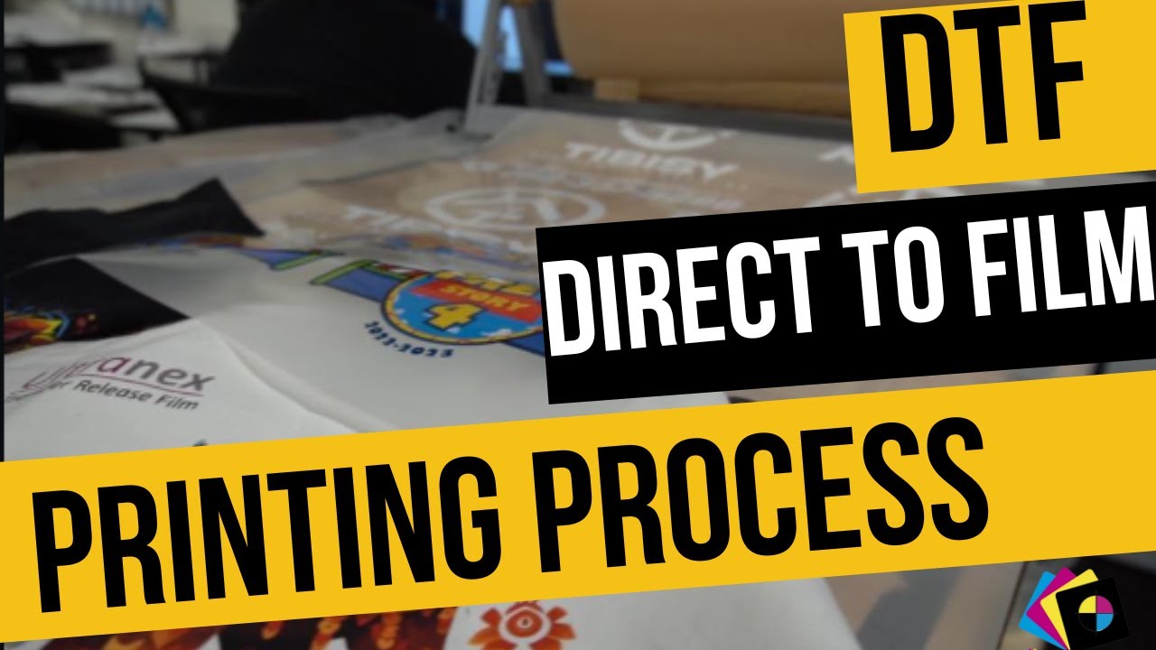 DTF Pinting Process / Direct to film / DTF Machine / how to works - YouTube