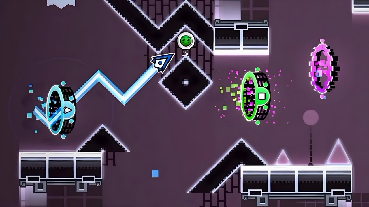 "Andesite" by Woosp [w/Coin] | Geometry Dash Daily #504 - YouTube