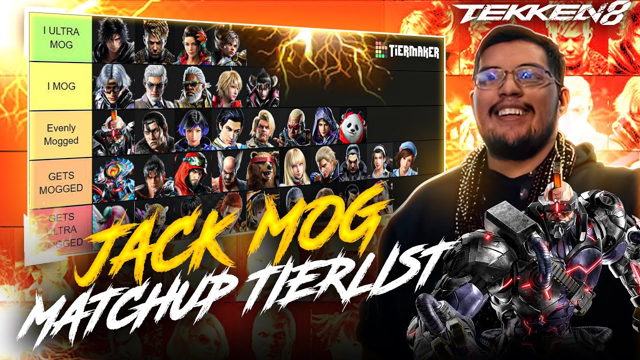 WE MADE A JACK-8 MATCHUP TIERLIST - #tekken8 - YouTube