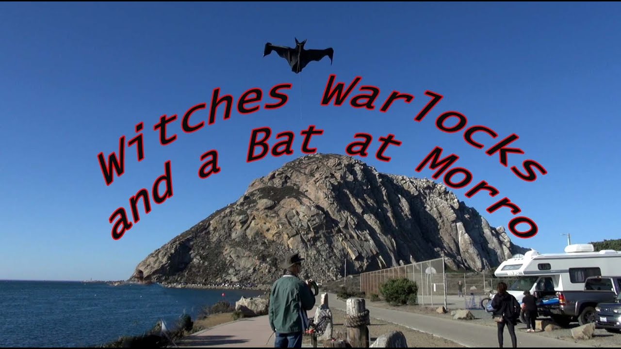 Morro Bay Witches Warlocks and a Bat Kite 2023 - YouTube