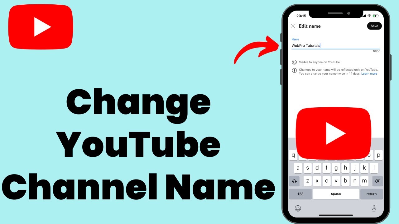 How To Change YouTube Channel Name - Full Guide - YouTube