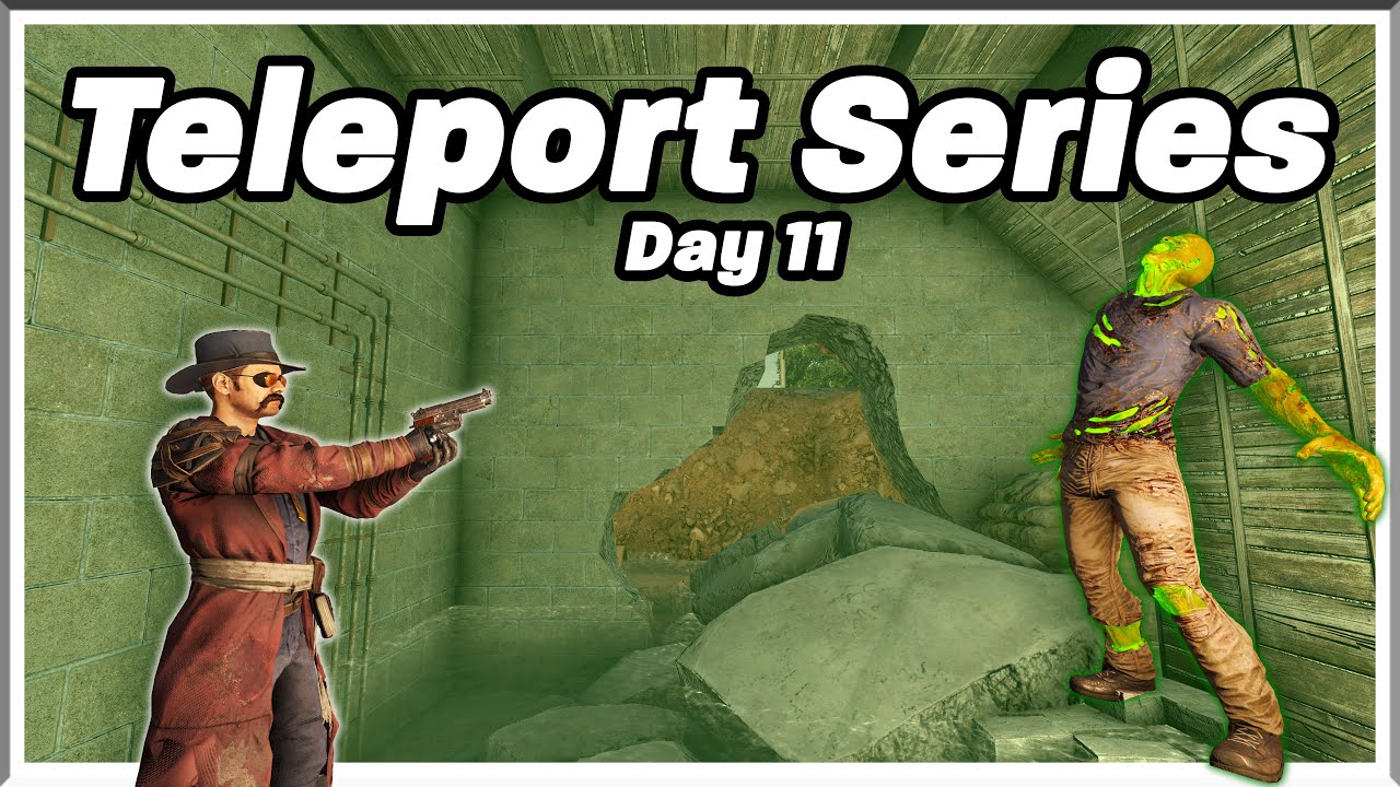 Infested with TELEPORTING Rad Zombies! - 7 Days to Die - YouTube