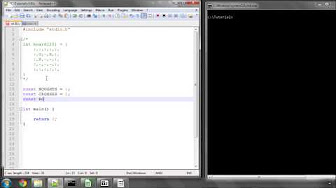 Simple Tic Tac Toe in C - YouTube