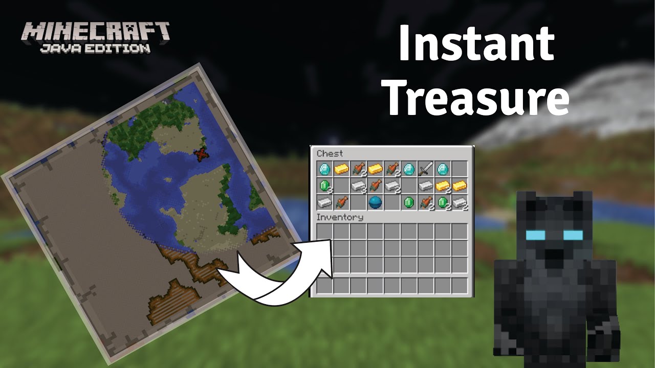 MINECRAFT: How to INSTANTLY find buried treasure? - YouTube
