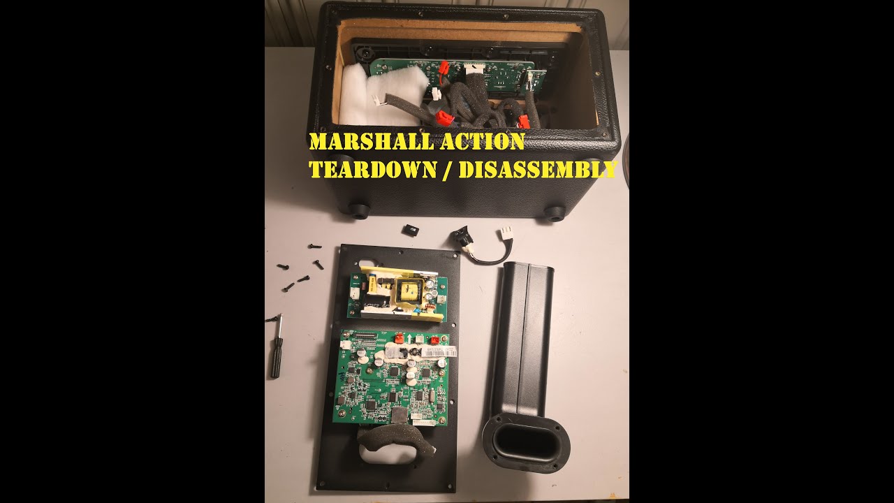 Marshall action Teardown / Disassembly - YouTube