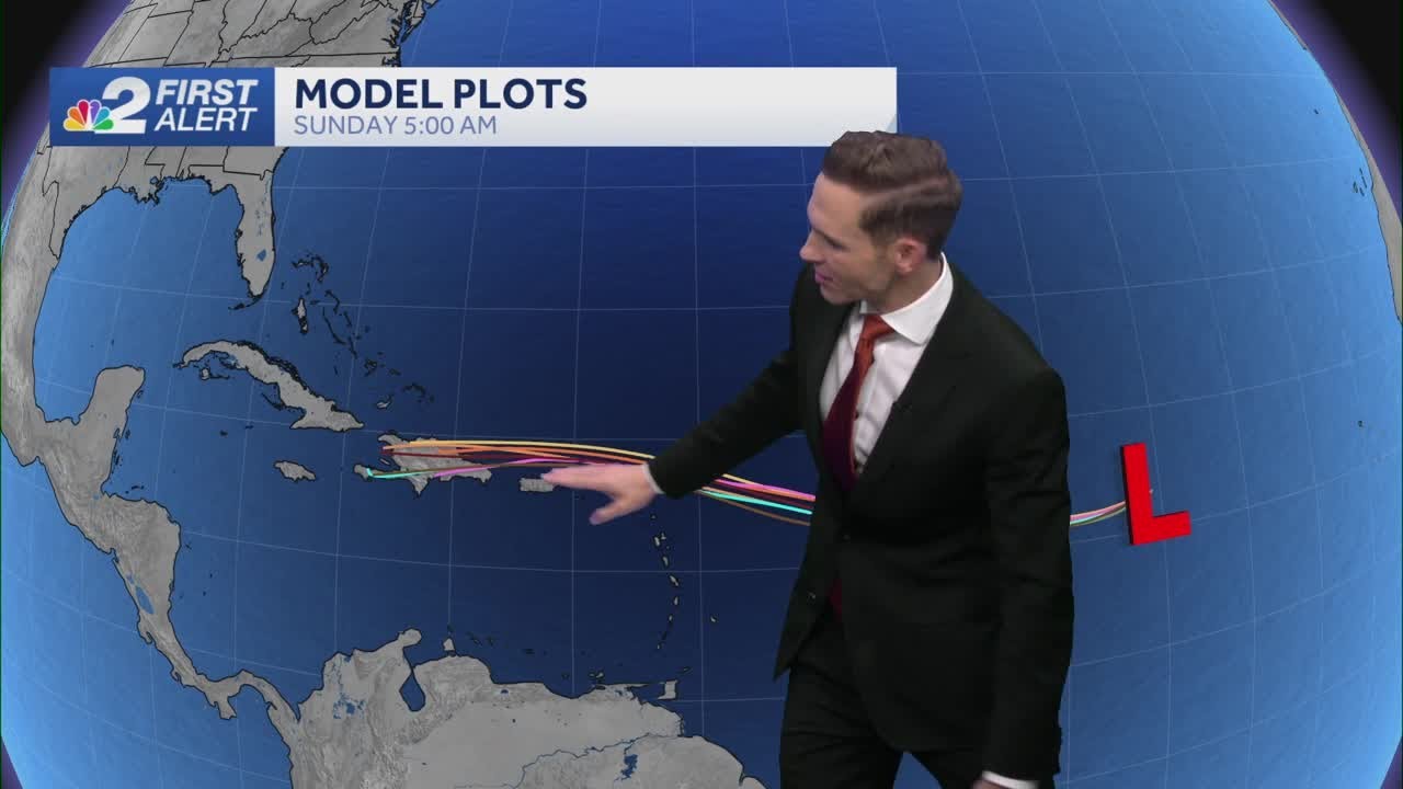 Monitoring Invest 94L in the Atlantic - YouTube
