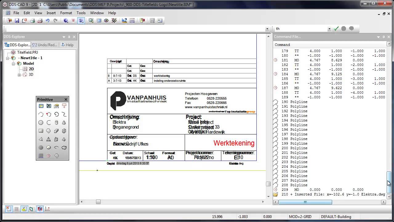 DDS CAD Title field - YouTube