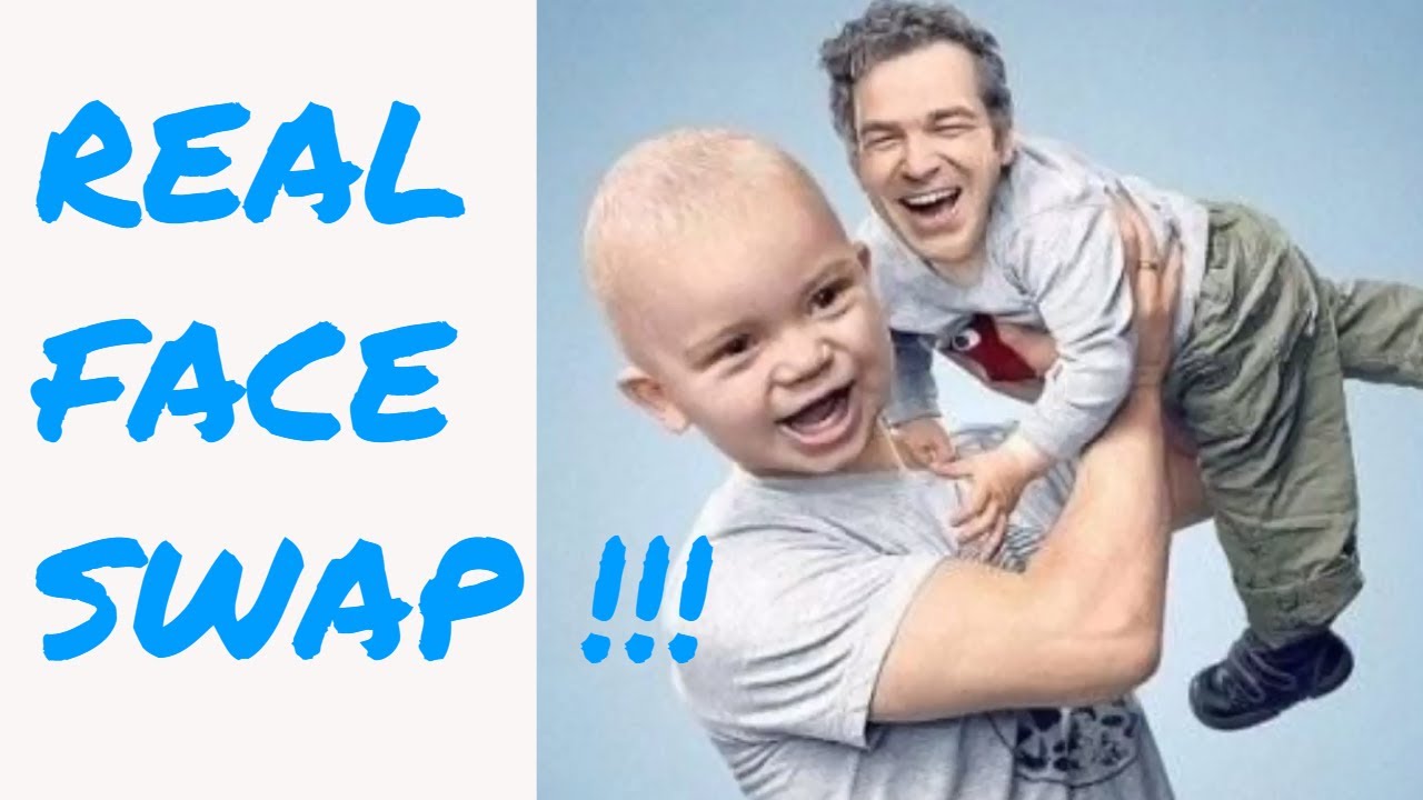 Real FACE SWAP !!! parents and their child's - YouTube