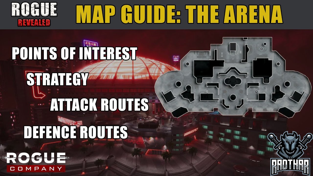 THE ARENA - MAP GUIDE | Rogue Revealed (Rogue Company - Guides, Tips ...
