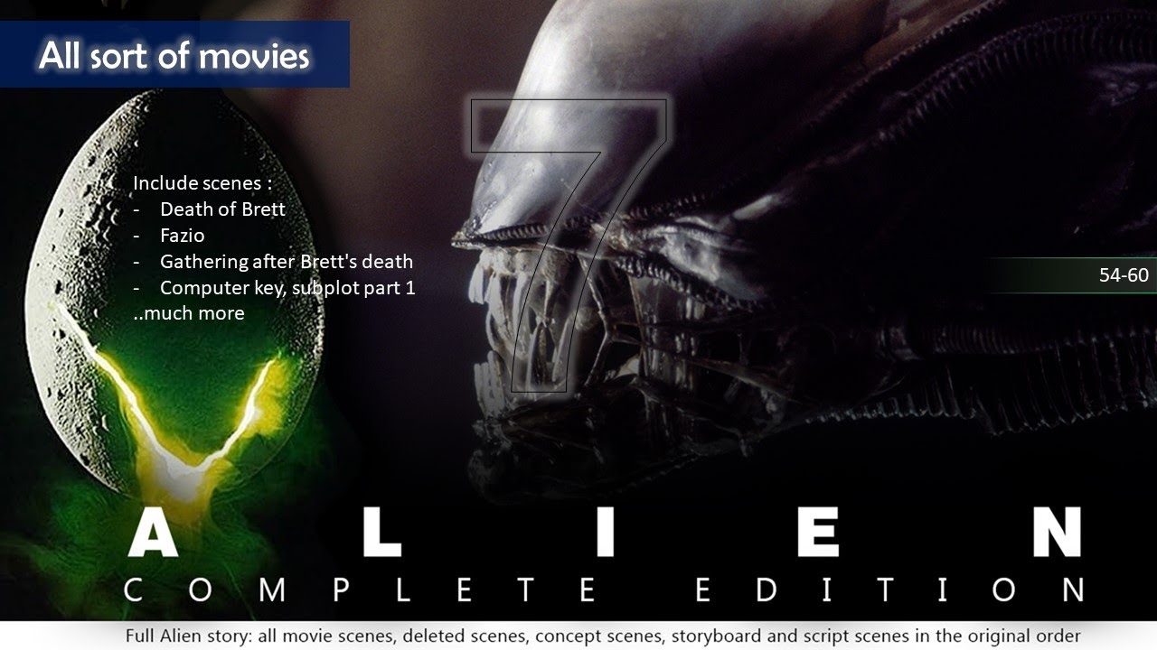 Alien (1979) CE7: Death of Brett, Fazio, Computer key,.. - YouTube