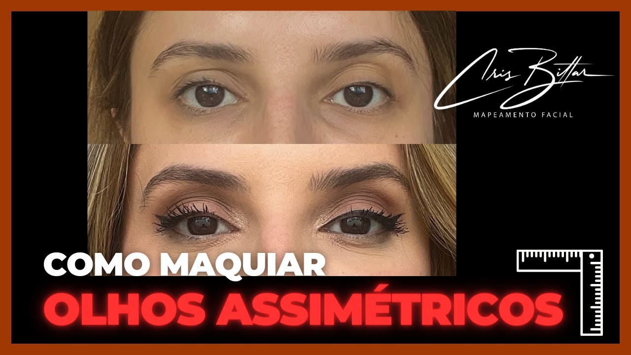 Assimetria dos Olhos - Mapeamento Facial | Cris Bittar - YouTube