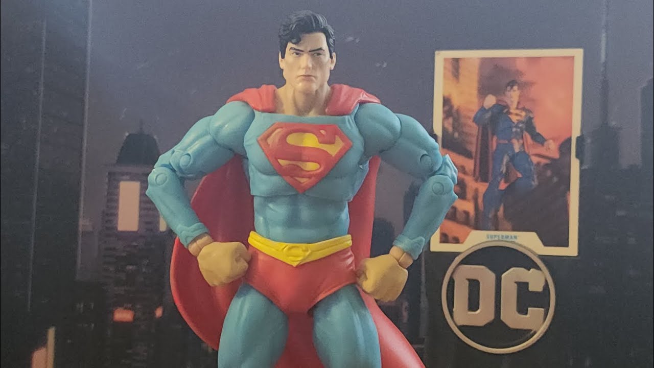 DC multiverse mcfarlane Complete Custom DC classics Superman action ...