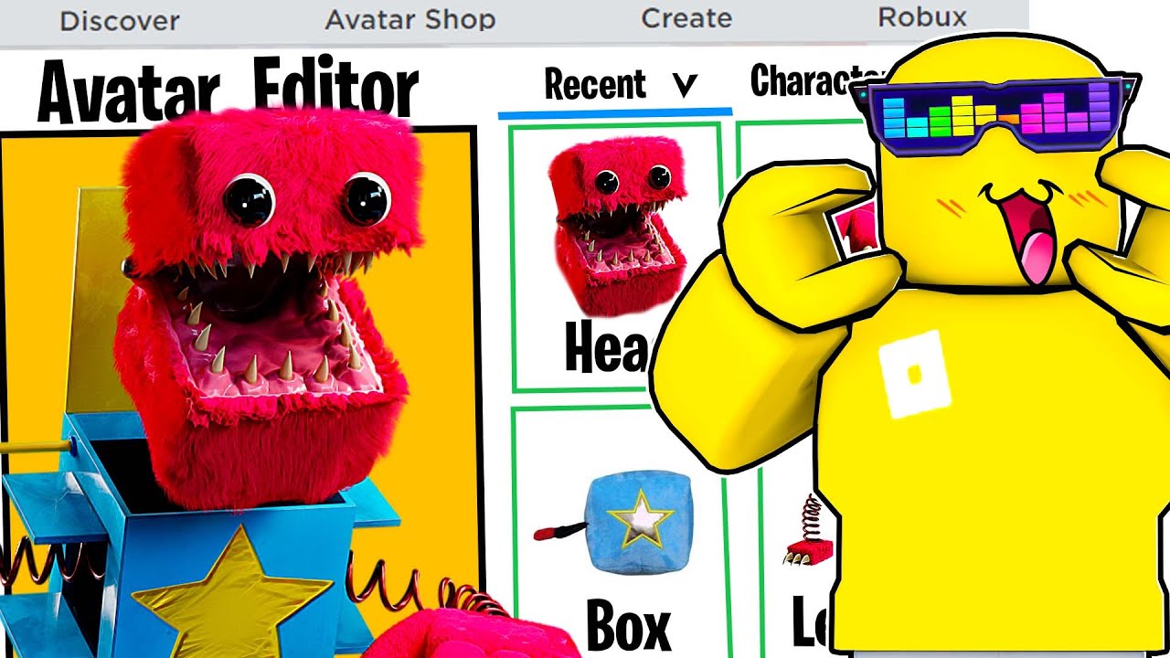 Becoming BOXY BOO in Roblox... - YouTube