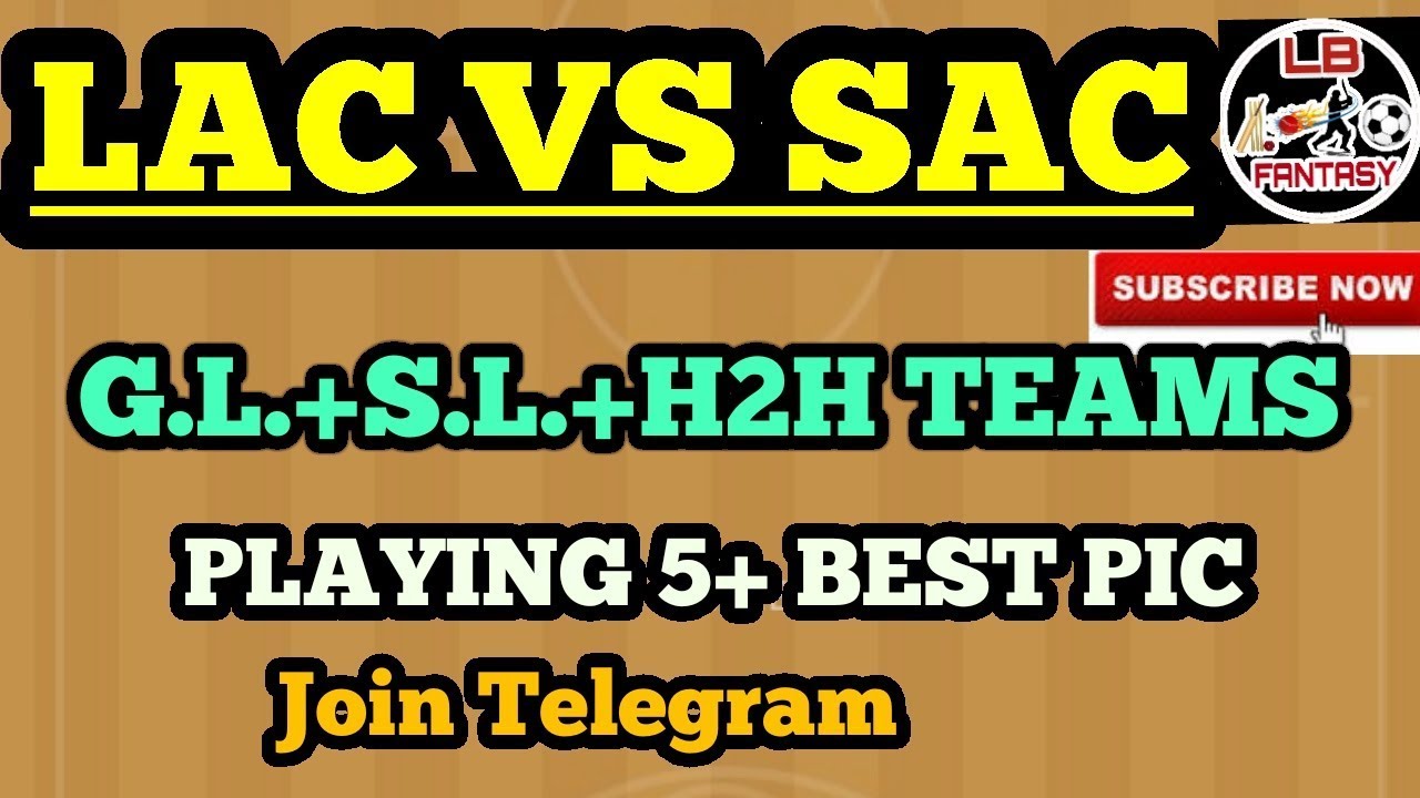 LAC VS SAC BASKETBALL DREAM11 TEAM DEEP ANALYSIS PLAYERS RECORD - YouTube