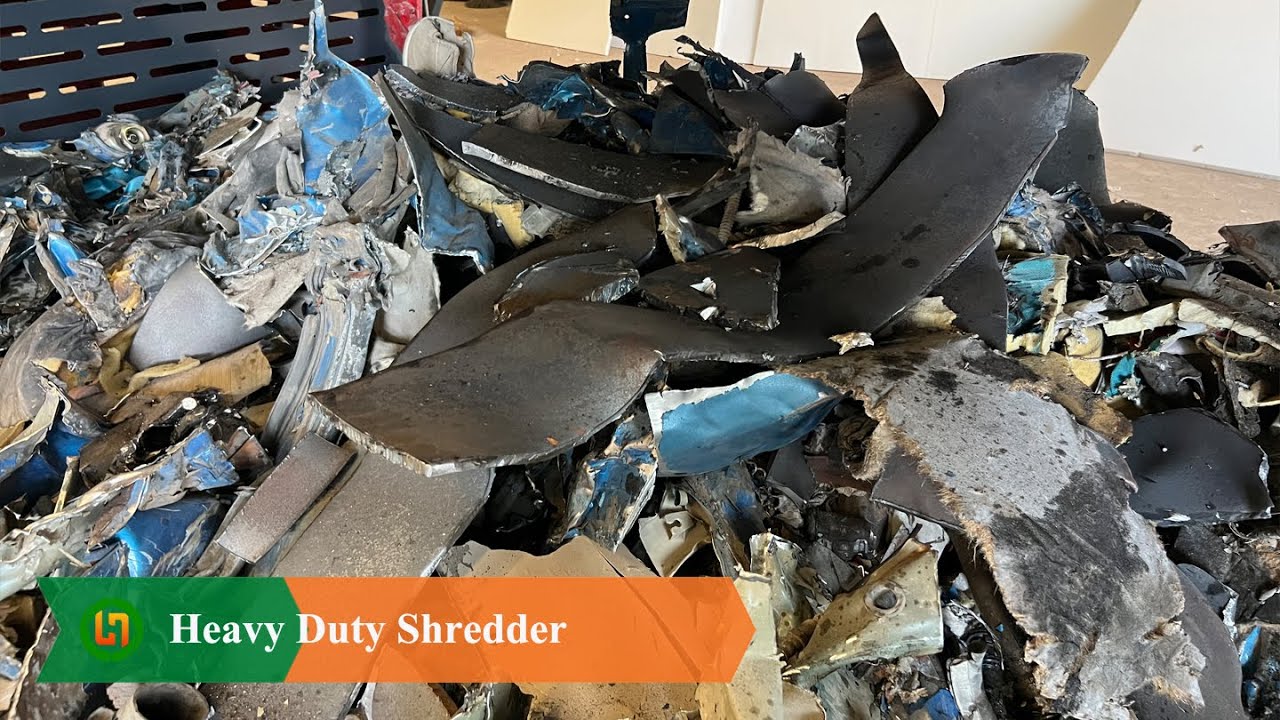Strong Steel Plate Shredder Steel Shredder Machine Heavy Duty Shredder ...