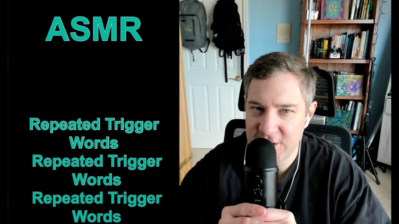 ASMR (353): ASMR - Repeating Trigger Words with Layered Sounds - YouTube