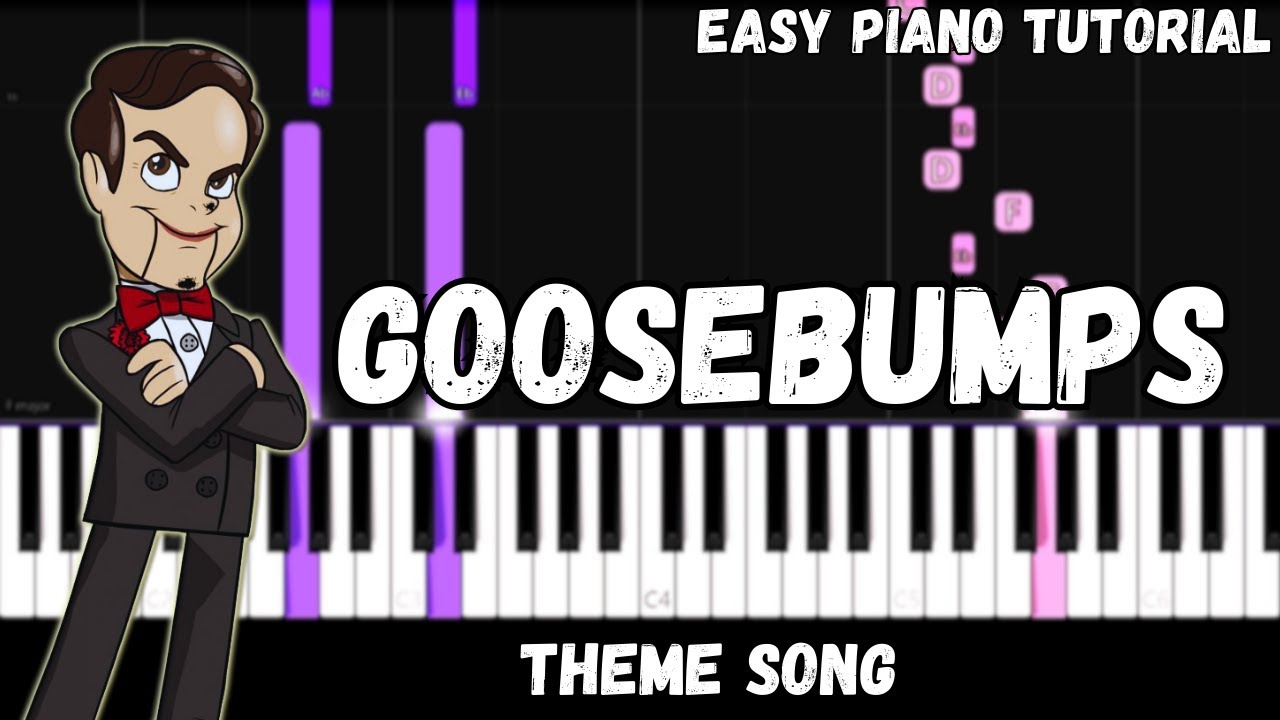 Goosebumps Theme Song (Easy Piano Tutorial) - YouTube