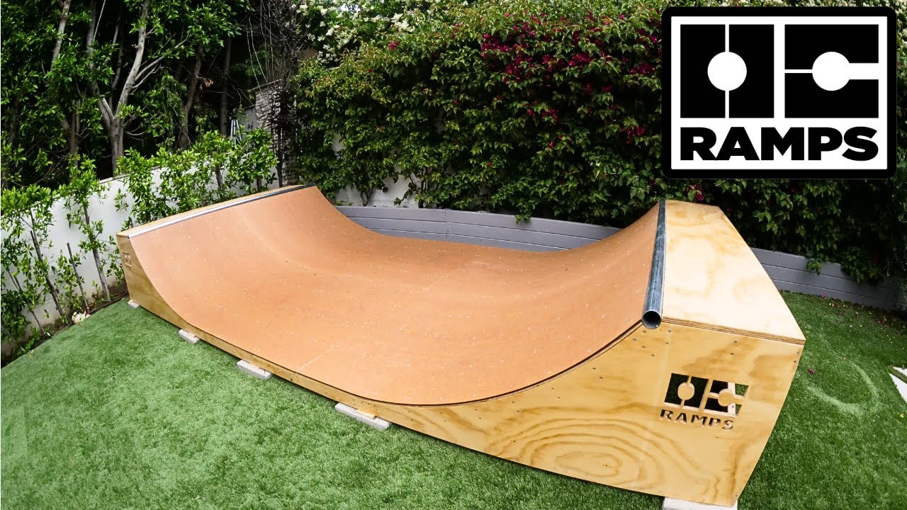 Building a Mini Ramp in Beverly Hills Step by Step (Garage Mini) - YouTube